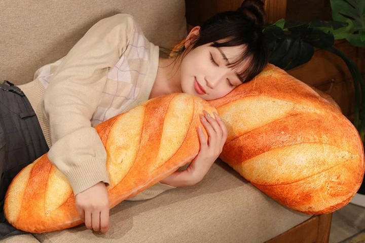 파티·이벤트용품 바게트 빵 인형 롱쿠션 바디필로우 킹받는 마니또 생일 쓸모없는웃긴선물 오늘의집 쇼핑