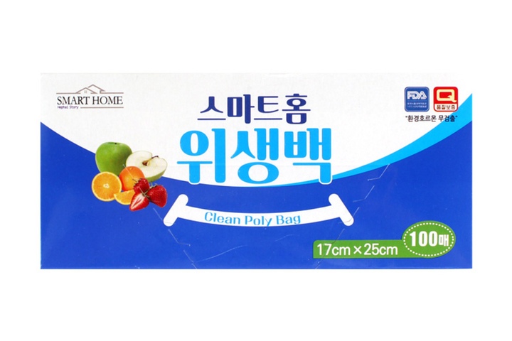 위생백·지퍼백 위생백 17x25cm 100매 주방용품 일회용품 오늘의집 쇼핑