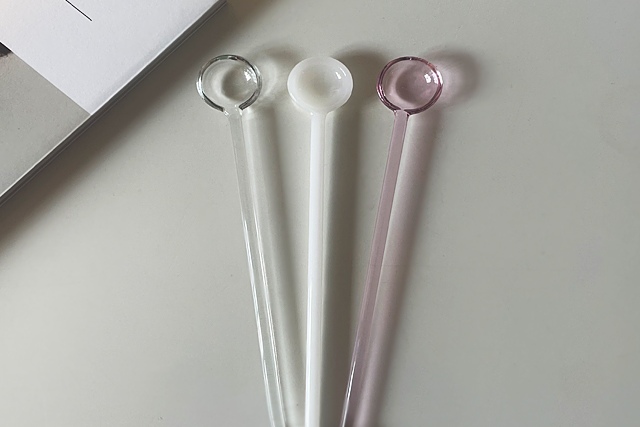 스푼·포크·나이프 유리 머들러3colors 롱스푼 오늘의집 쇼핑