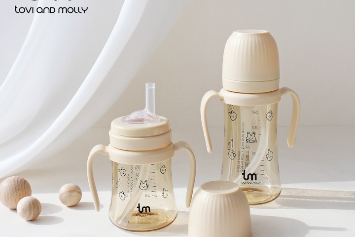 빨대컵·유아컵 그로미미x콜라보 브랜드 돗바니 빨대컵 180ml 화이트 바닐라 오늘의집 쇼핑