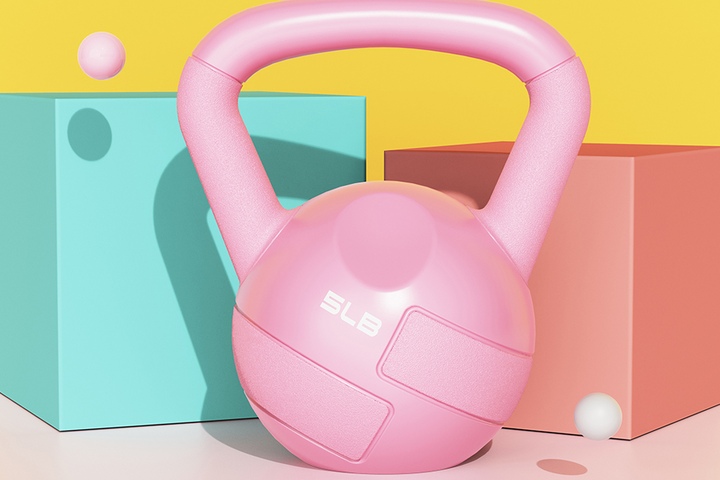 근력 리퍼 쇠 냄새 없는 디자인도 예쁜 케틀벨 다이어트 근력 홈트레이닝 덤벨세트 23kg 오늘의집 쇼핑