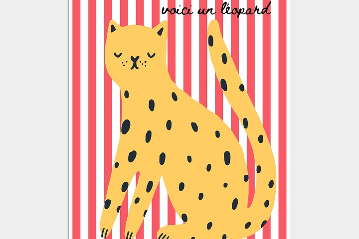 그림·사진 나의 컬러 큐레이션 인테리어 포스터 액자 115 Leopard 오늘의집 쇼핑