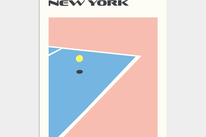 그림·사진 나의 컬러 큐레이션 인테리어 포스터 액자 122 Tennis Court 오늘의집 쇼핑