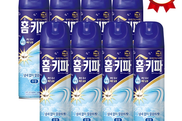 모기·파리약 홈키파 수성 에어졸 무향 500mlx8개 오늘의집 쇼핑