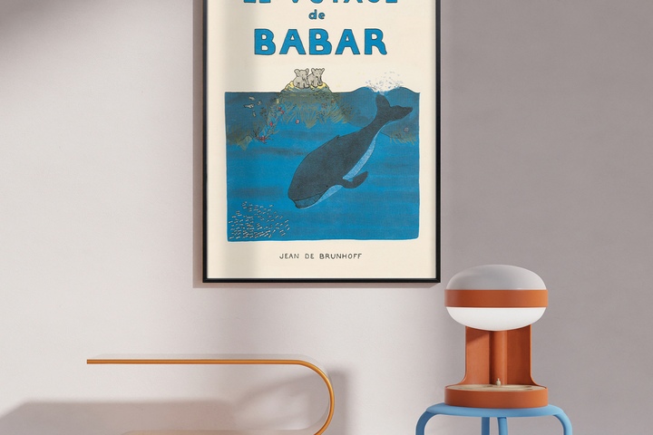 그림·사진 나의 컬러 큐레이션 인테리어 포스터 액자 53 Voyage De Babar 오늘의집 쇼핑