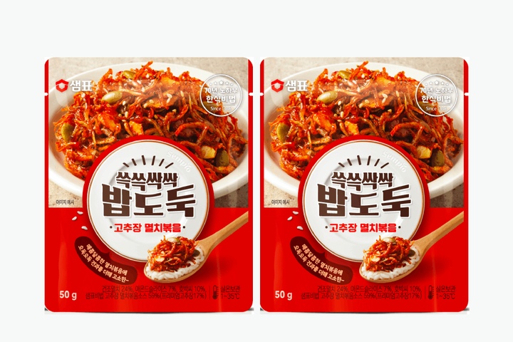 반찬·장류 쓱쓱싹싹밥도둑 고추장멸치볶음 50g2 오늘의집 쇼핑