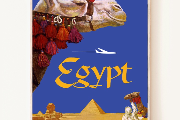 그림·사진 이집트 사막 여행 포스터 Egypt 스핑크스 피라미드 소품 장식 그림 액자 오늘의집 쇼핑