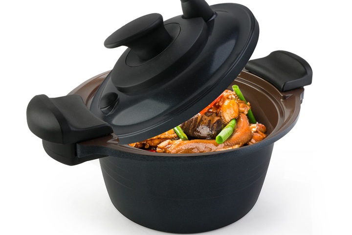 압력솥·찜솥 로이첸 Ih 인덕션 스마트 진공 저압 냄비 3l블랙에디션 오늘의집 쇼핑