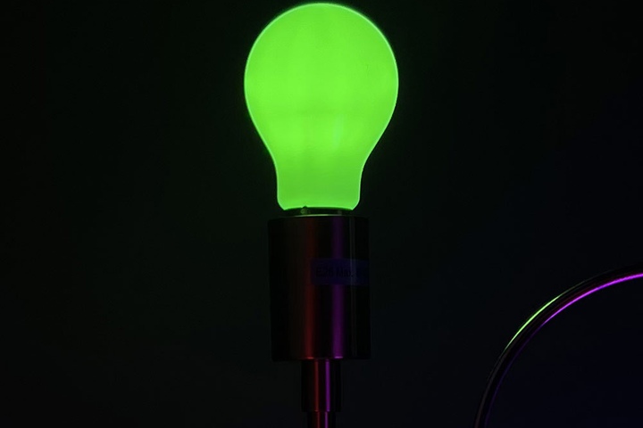 전구·형광등 일광 8w 장식용 인테리어 전구 Led A60 색전구 Green 카페조명 예쁜 디자인램프 오늘의집 쇼핑
