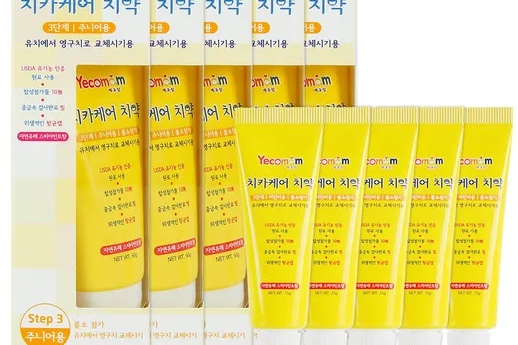 구강용품 비밀특가 어린이 치약 60g 5개입 소형치약15g 5개증정 오늘의집 쇼핑