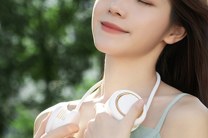 선풍기 날개없는 접이식 넥밴드 선풍기 휴대용 무선 목걸이 목선풍기 넥선풍기 오늘의집 쇼핑