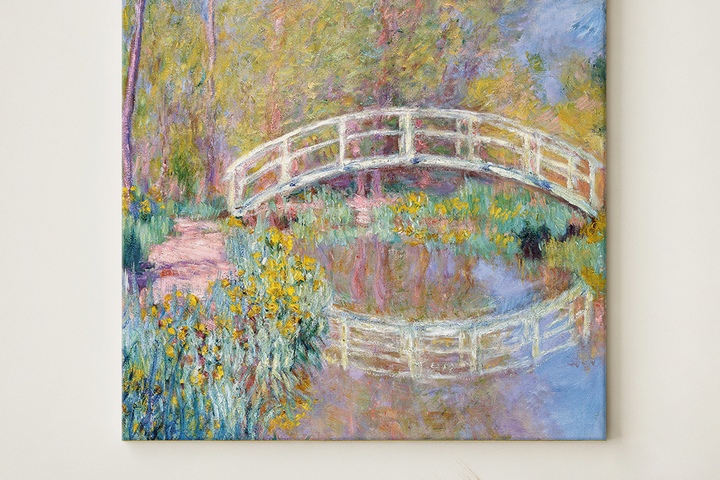 그림·사진 명화 클로드 모네 풍경 캔버스 인테리어 그림 액자 모네츠 정원의 다리 오늘의집 쇼핑
