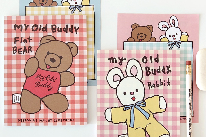 디자인문구 마이올드버디 래터패드 My Old Buddy Letter Pad 오늘의집 쇼핑