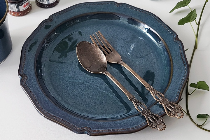 접시·플레이트 마루신 리카모 플레이트 24cm 도자기 접시 오늘의집 쇼핑