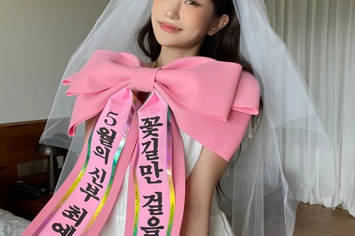 파티·이벤트용품 생일 파티소품 대형 왕 리본 인간 화환 시즌2 3color 화환 오늘의집 쇼핑
