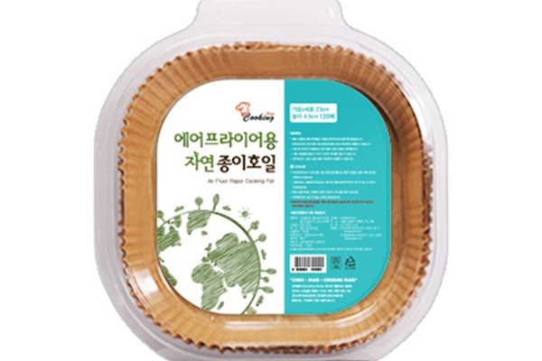 기름종이·호일·랩 에어프라이어 종이호일 사각 23cm 120매 X 1개 오늘의집 쇼핑