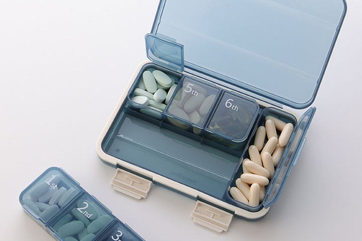 기타수납함 휴대용 약통 알약 케이스 U777 약보관함 보조제 크기별 종류별 순서별 데일리 소분 정리함 오늘의집 쇼핑