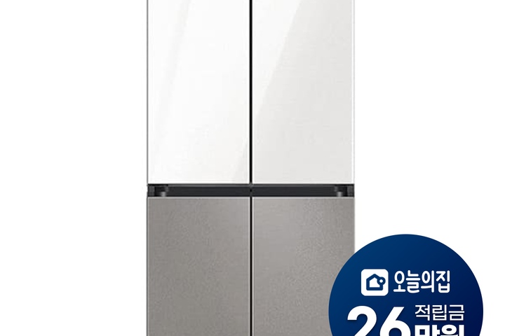 양문형냉장고 렌탈 비스포크 4도어 정수기 냉장고 833l Rf85c96x2ap6q 오늘의집 쇼핑
