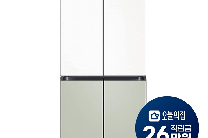 양문형냉장고 렌탈 비스포크 4도어 정수기 냉장고 833l Rf85c96x2apwsg 오늘의집 쇼핑