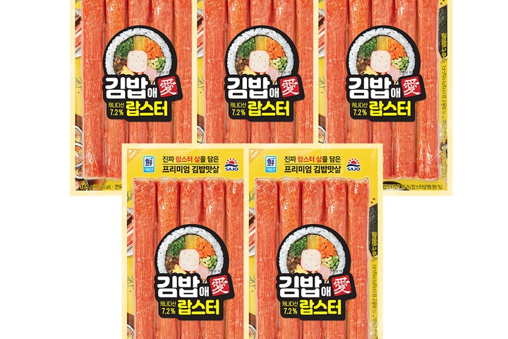 두부·어묵·가공란 김밥애랍스터 165g5개 오늘의집 쇼핑