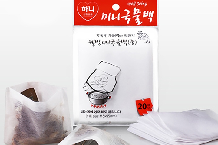 기타소모품·잡화 미니국물백 중 20매 일회용국물백 육수팩 오늘의집 쇼핑