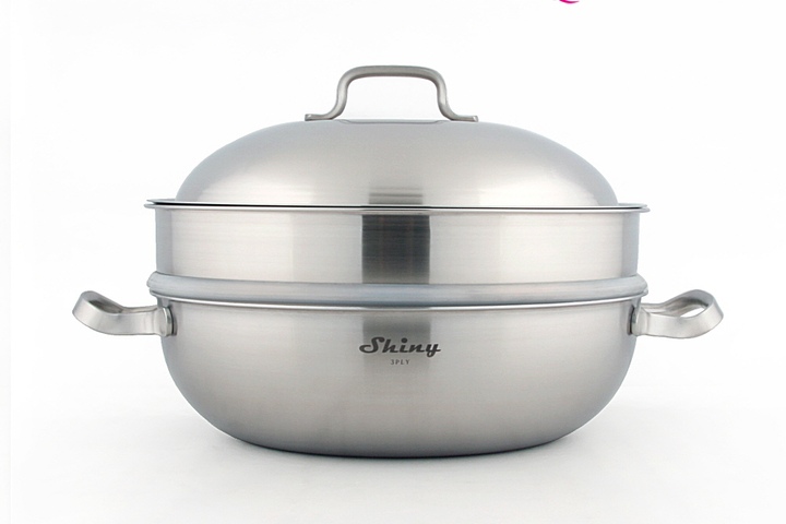 압력솥·찜솥 올스텐 샤인 304 스텐 찜기 찜솥 파티웍 웍전골 찜냄비 30cm 오늘의집 쇼핑