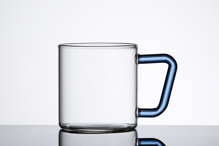 머그컵 내열유리 컬러머그dw 블루 400ml 오늘의집 쇼핑