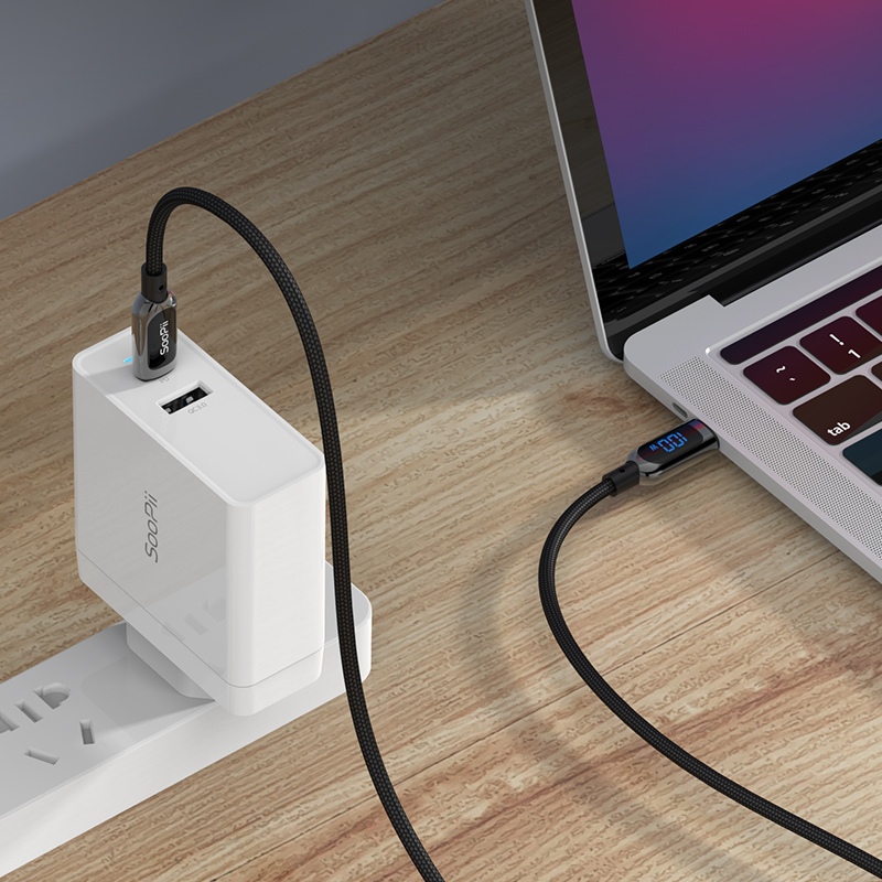 휴대폰액세서리 전력표시 C To C타입 100w Pd Pps 고속충전케이블 S10cc 오늘의집 쇼핑