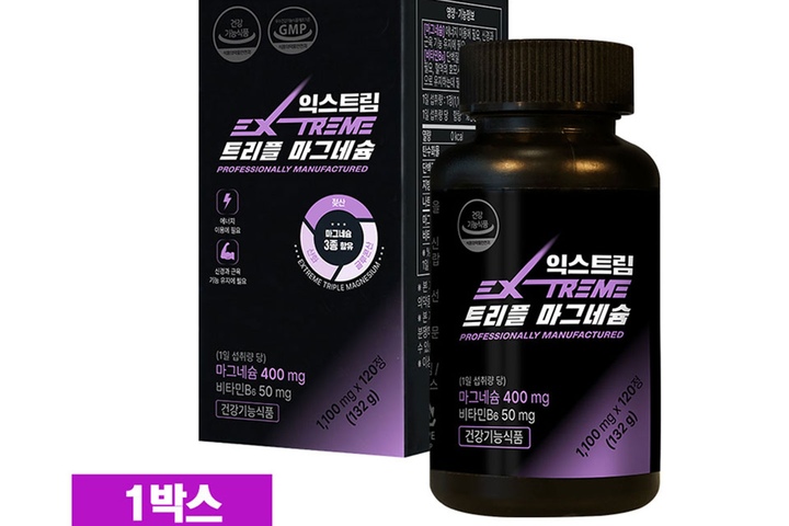 건강기능인증 트리플 마그네슘 1100mg120정 1박스 4개월분 오늘의집 쇼핑