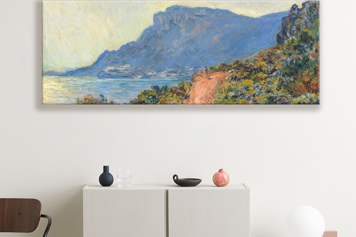 그림·사진 명화 와이드 캔버스 그림 인테리어 액자 15 클로드 모네 모나코해안풍경 오늘의집 쇼핑
