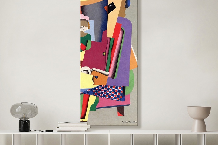 그림·사진 명화 와이드 캔버스 그림 인테리어 액자 98 조르주 발미에 피아노레슨 오늘의집 쇼핑