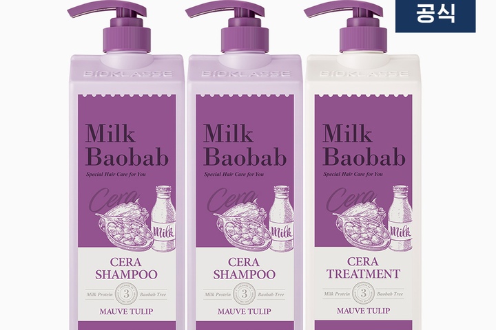 샴푸·린스 세라 샴푸 1200ml 2개 세라 트리트먼트 1200ml 1개 오늘의집 쇼핑
