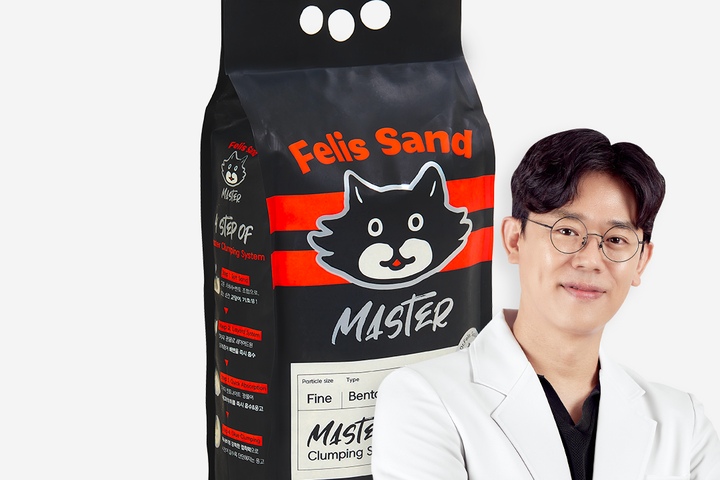고양이 위생·배변 고양이 모래 프리미엄 벤토나이트 카사바 펠리스샌드 마스터 43kg 미야옹철 김명철 수의사 오늘의집 쇼핑