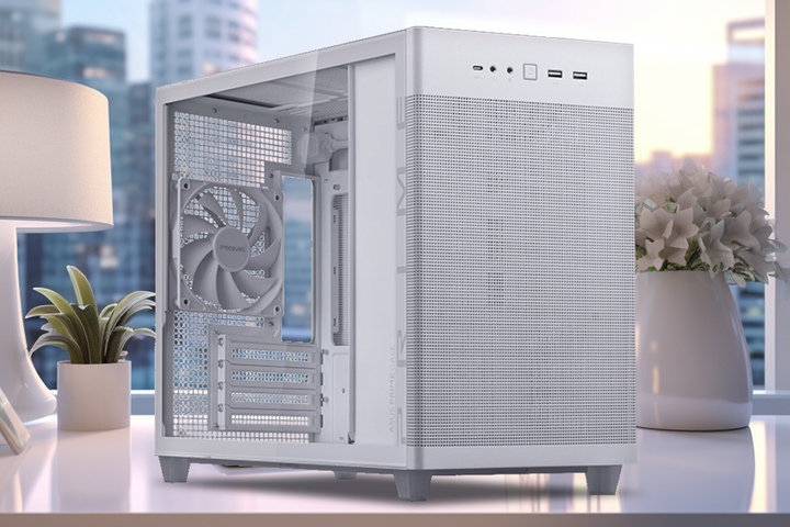 Pc주변기기 Prime Ap201 강화유리 Micro Atx 미들타워 컴퓨터 케이스 화이트 오늘의집 쇼핑