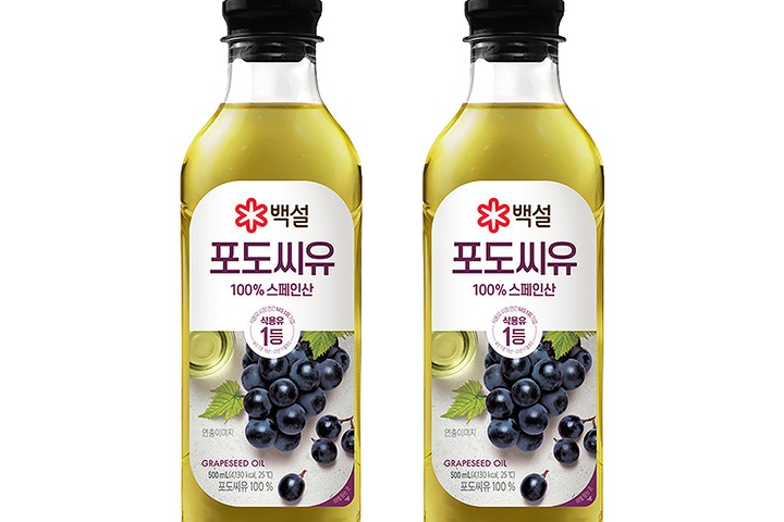 오일·식초·꿀 백설 포도씨유 500ml2개 오늘의집 쇼핑