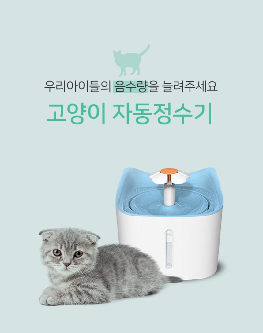 강아지 리빙 강아지 고양이 정수기 급수기 물그릇 자동급수기 18리터 오늘의집 쇼핑