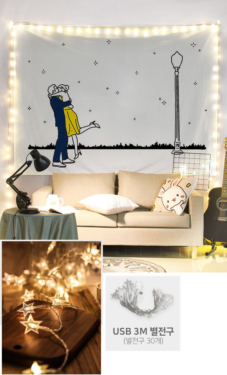 패브릭포스터 > N006 특대형 창문 바다 풍경 인테리어 패브릭포스터 행거 가리개커튼 가림막 3size | 오늘의집 쇼핑