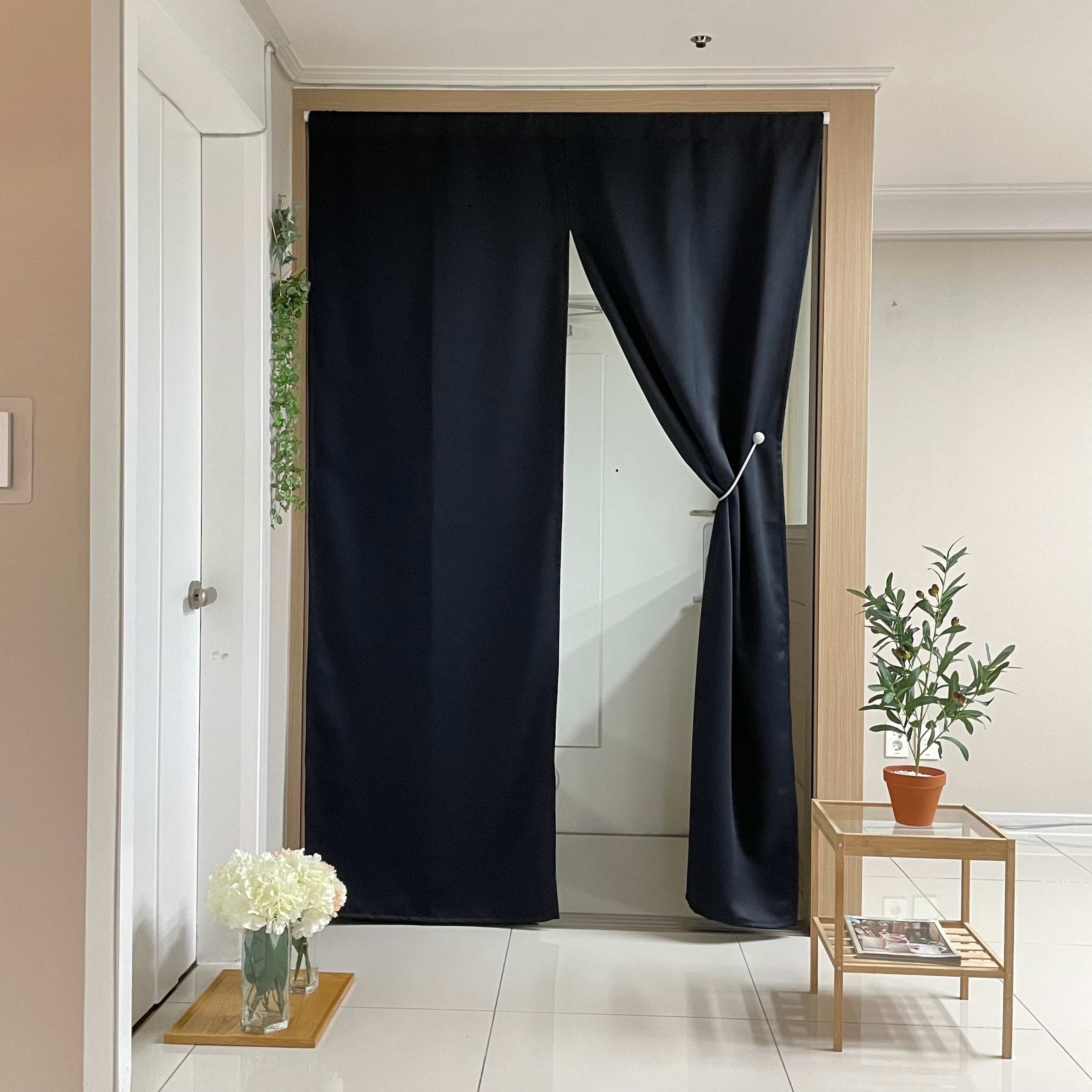 가리개커튼 맞춤 3중암막 현관 중문커튼 방한 방풍 가림막가리개 공간분리 문 방문 도어 베란다 가림천 오늘의집 쇼핑