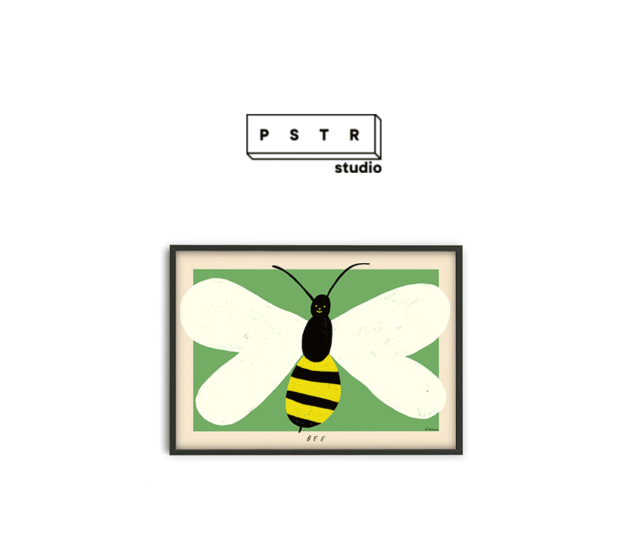 그림·사진 > 홈인테리어포스터 벌 Bee 50x70 액자 | 오늘의집 쇼핑