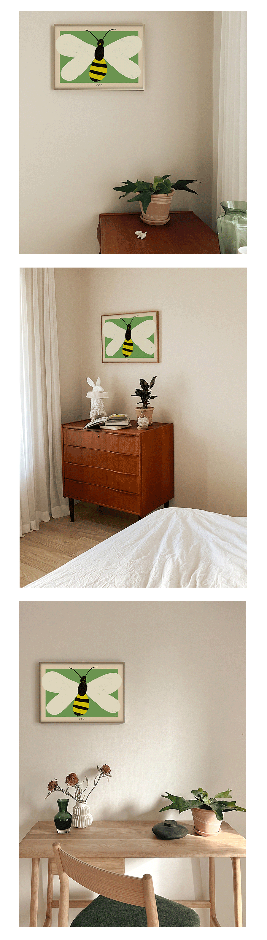그림·사진 > 홈인테리어포스터 벌 Bee 50x70 액자 | 오늘의집 쇼핑