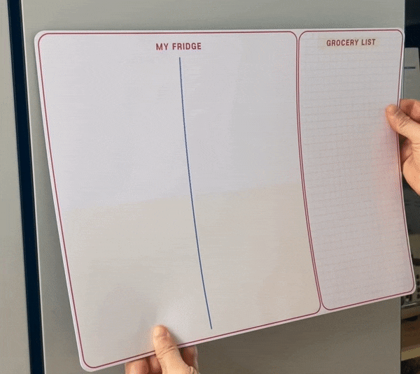 데스크테리어 리퍼 국내제품 주간 위클리 자석메모보드 A3 냉장고 화이트보드 지우개보드마카 증정 오늘의집 쇼핑