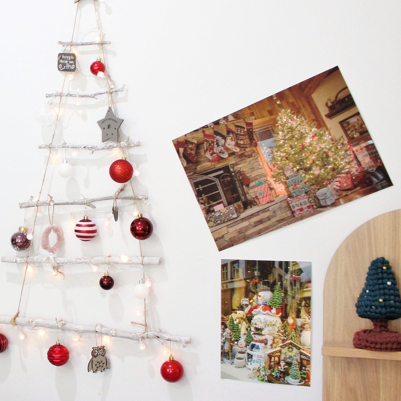 패브릭포스터·그림 크리스마스 포스터 겨울 포스터 액자 96종 69잔잔한 호수가 오늘의집 쇼핑