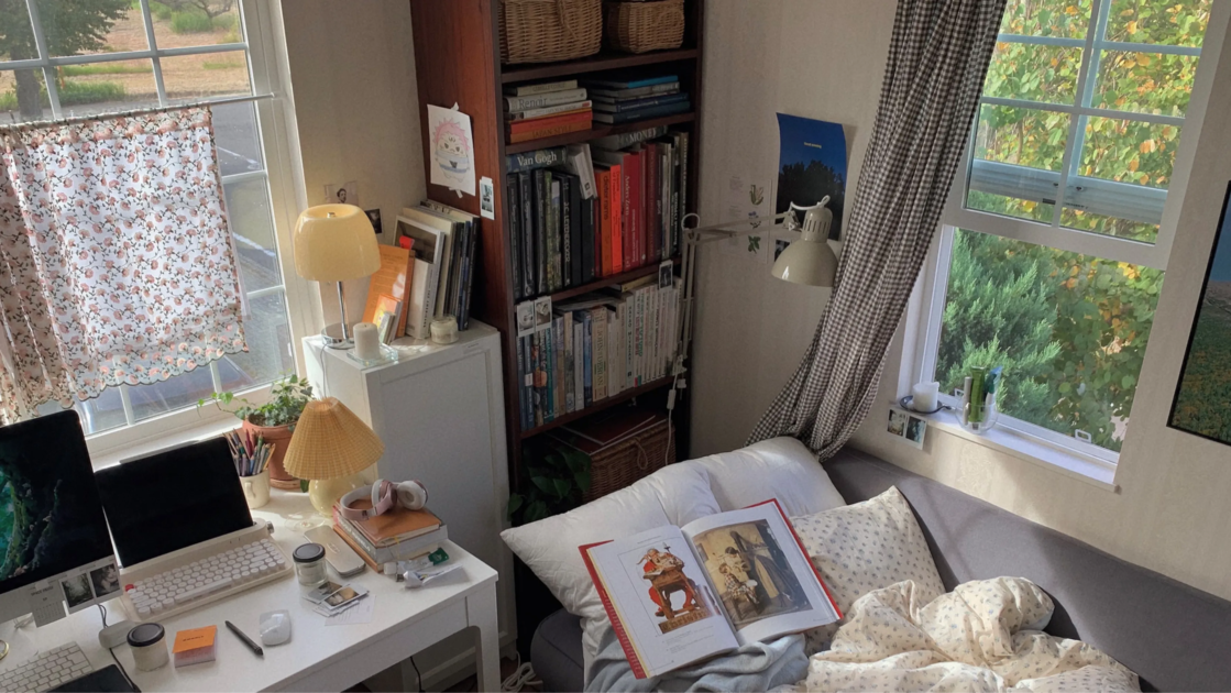 3 cozy cottage-core studios from cities around the world